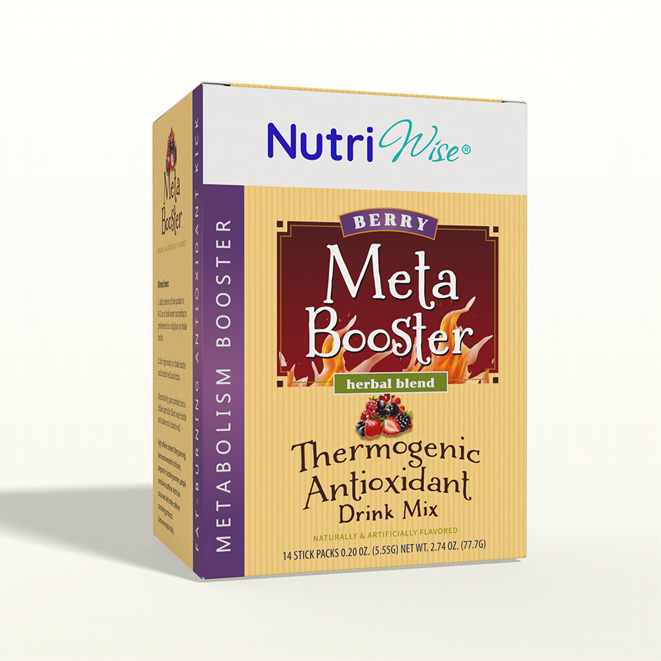 NutriWise Berry Meta Booster Thermogenic Antioxidant Drink (14ct ...