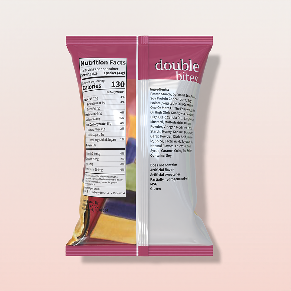 BestMed Double Bites High-Protein Chips, Honey Mustard (7ct) – Doctors ...