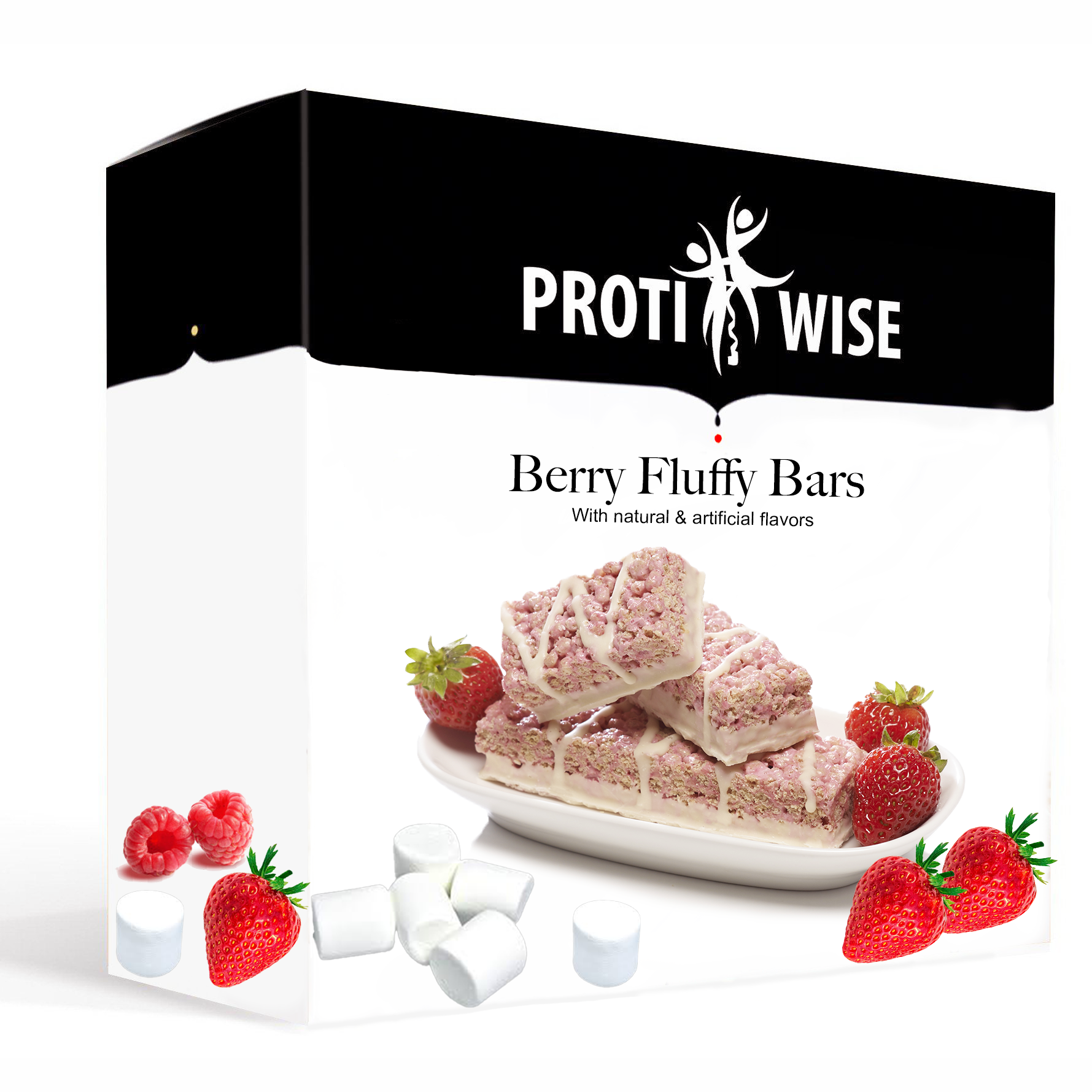 ProtiWise Fluffy Berry Bars (7/Box) – Doctors Weight Loss