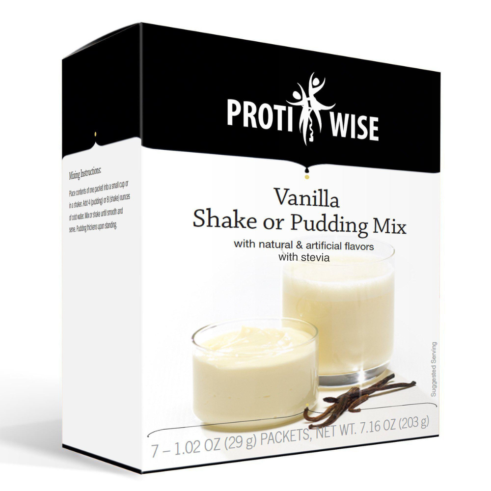 ProtiWise Vanilla Shake or Pudding with Stevia (7/Box) – Doctors Weight ...