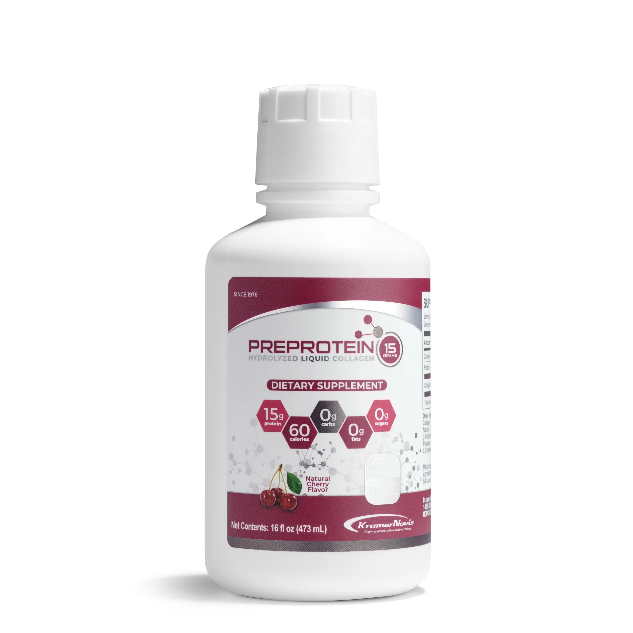 PreProtein 15g Liquid Predigested | High-Protein | Cherry 16oz ...