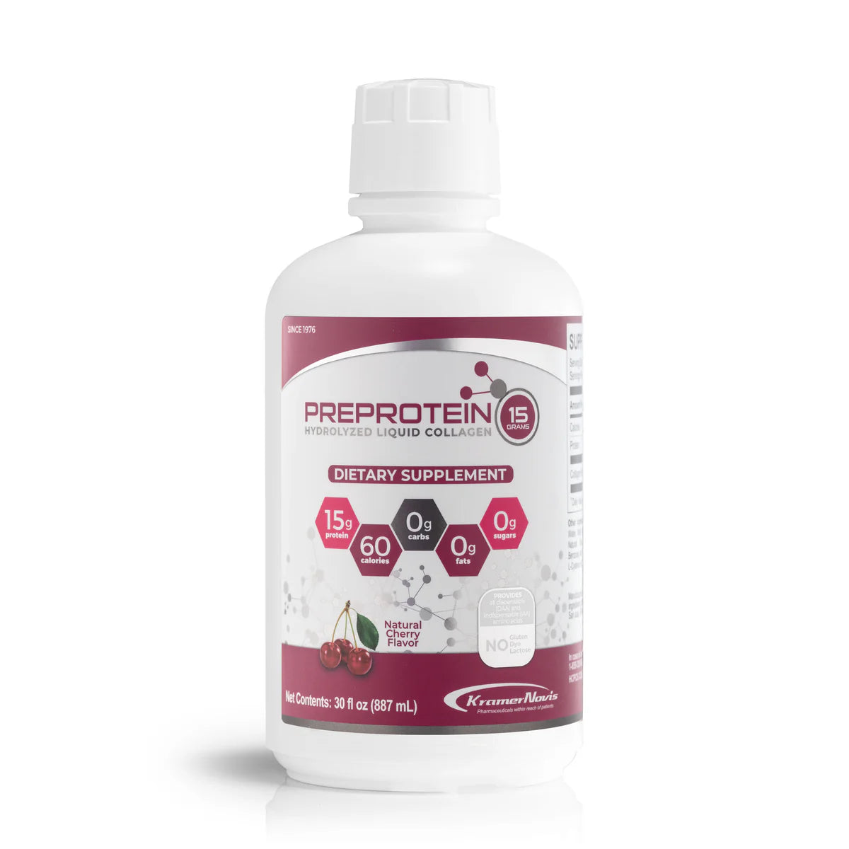 PreProtein 15g Liquid Predigested | High-Protein | Cherry 30oz ...