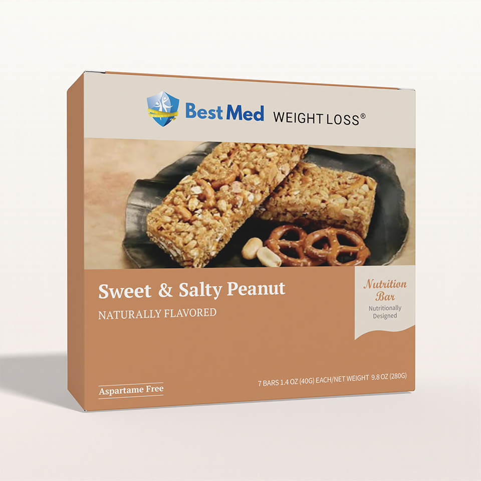 BestMed High-Protein Snack Bars, Sweet and Salty Peanut (7ct) – Doctors ...