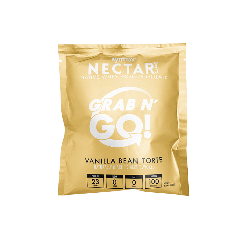 Syntrax Nectar Grab n Go - Vanilla Bean Torte 23g Protein (1 Pack ...