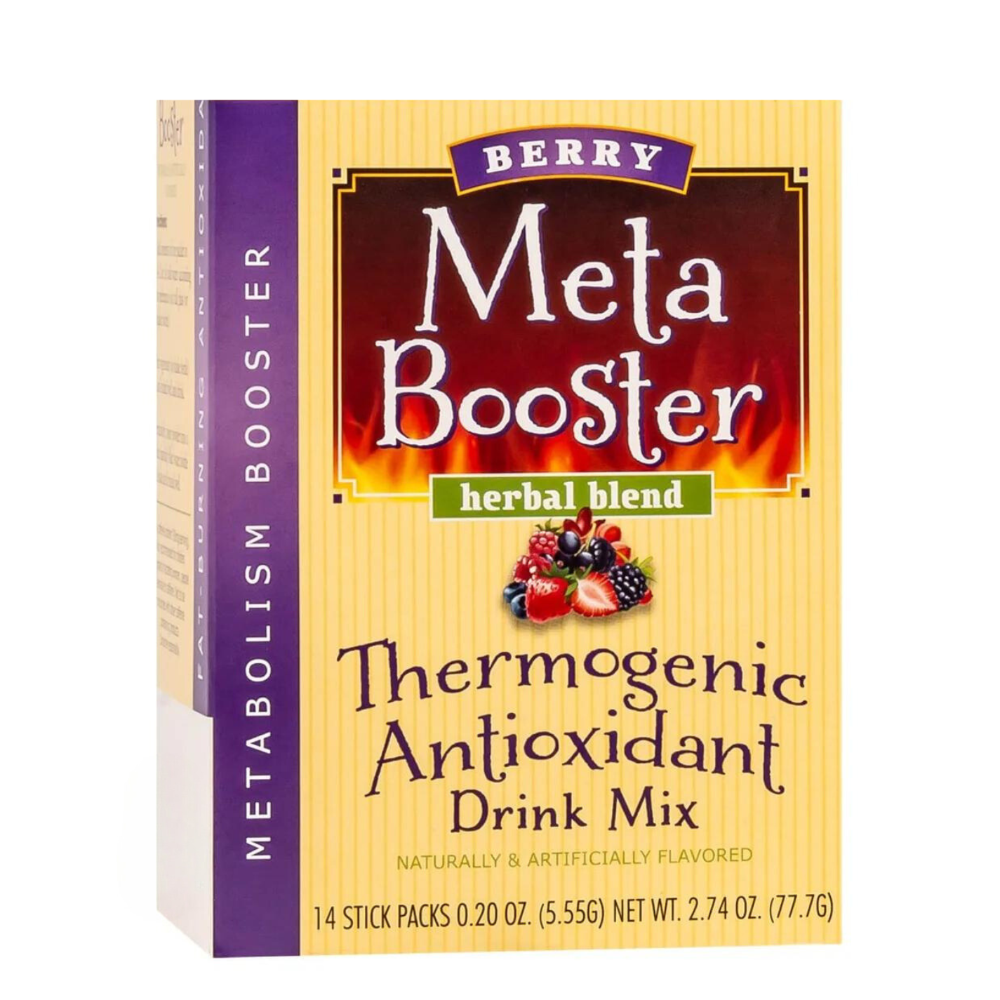 NutriWise Berry Meta Booster Thermogenic Antioxidant Drink (14ct ...